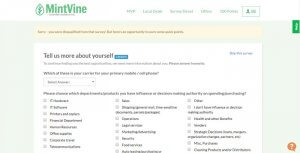 Can You Really Make Money With The MintVine Survey Website? | One More ...