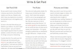 Can You Really Make Money Writing For Listverse... | One More Cup of Coffee