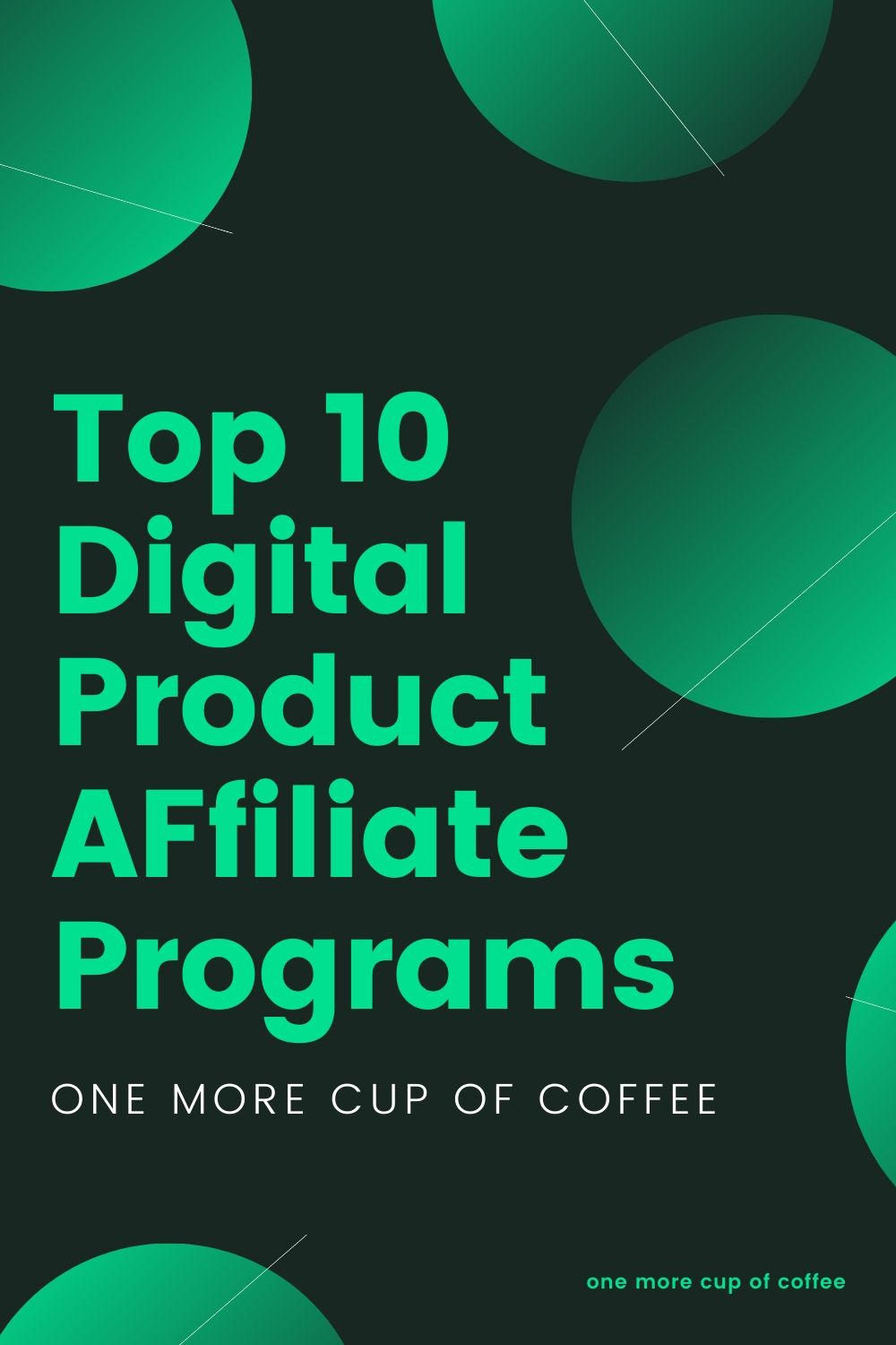 Top 10 Digital Product Affiliate Programs For Big Profits In The ...