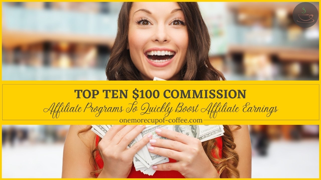 Top Ten $100 Commission Affiliate Programs To Quickly Boost Affiliate ...