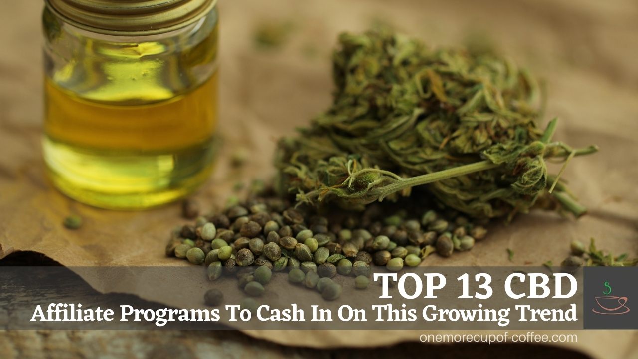 Top 13 CBD Affiliate Programs To Cash In On This Growing Trend | One More Cup of Coffee