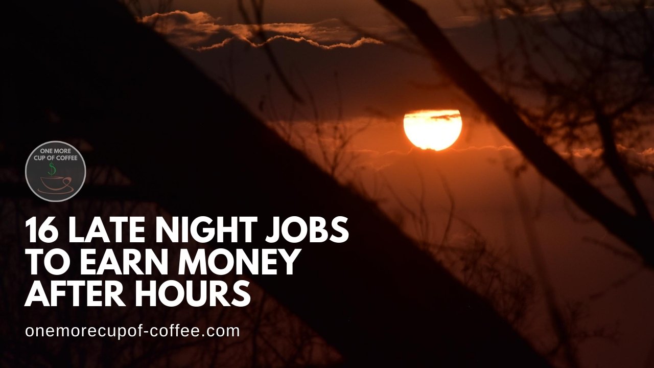 16 Late Night Jobs To Earn Money After Hours | One More Cup of Coffee