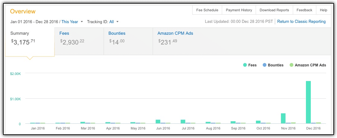 Amazon Income Report | One More Cup of Coffee