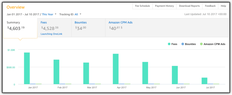 Amazon Income Report | One More Cup of Coffee
